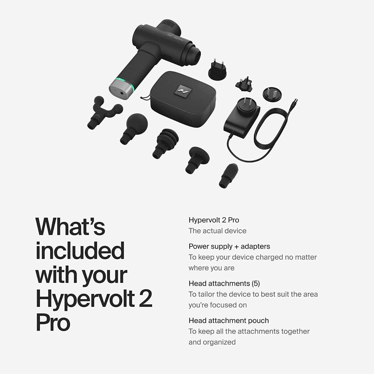 Hyperice Hypervolt 2 Pro Featuring Quiet Glide Technology Battery