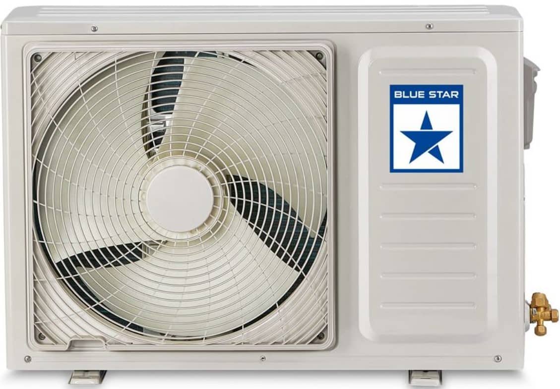 Buy Blue Star 1 5 Ton 5 Star Inverter Split Ac White Copper Condenser