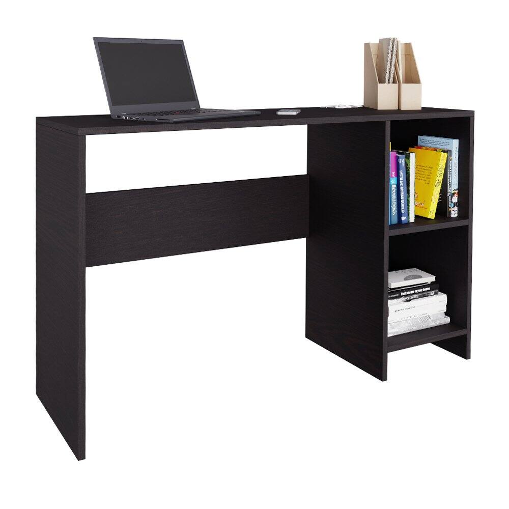 Alani Engineered Wood Computer Table In Wenge Colour On Emi Bajaj Mall