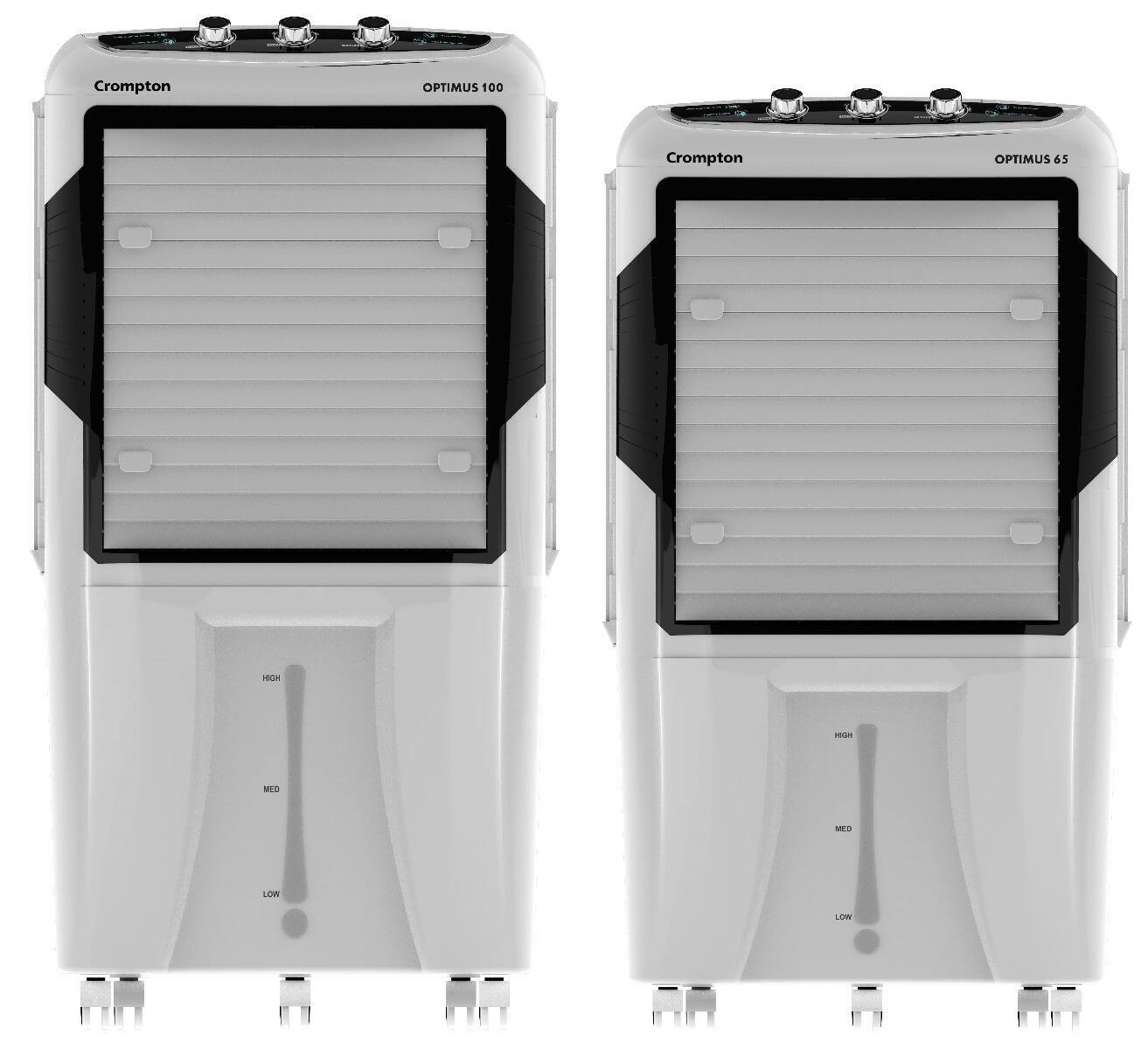Crompton 100l Desert Cooler White Acgc Optimus100 On Emi Bajaj Mall