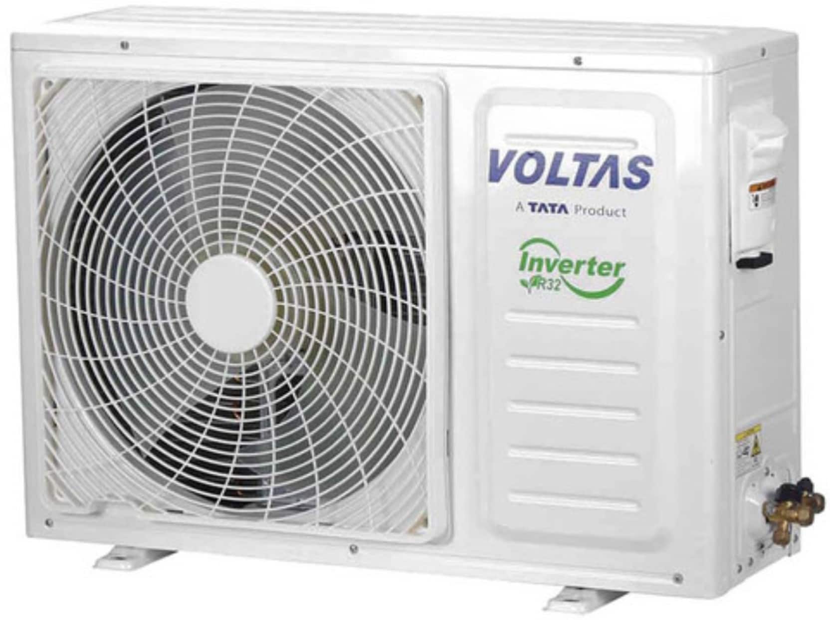 Voltas 1 5 Ton 3 Star Inverter Split White Copper Condenser